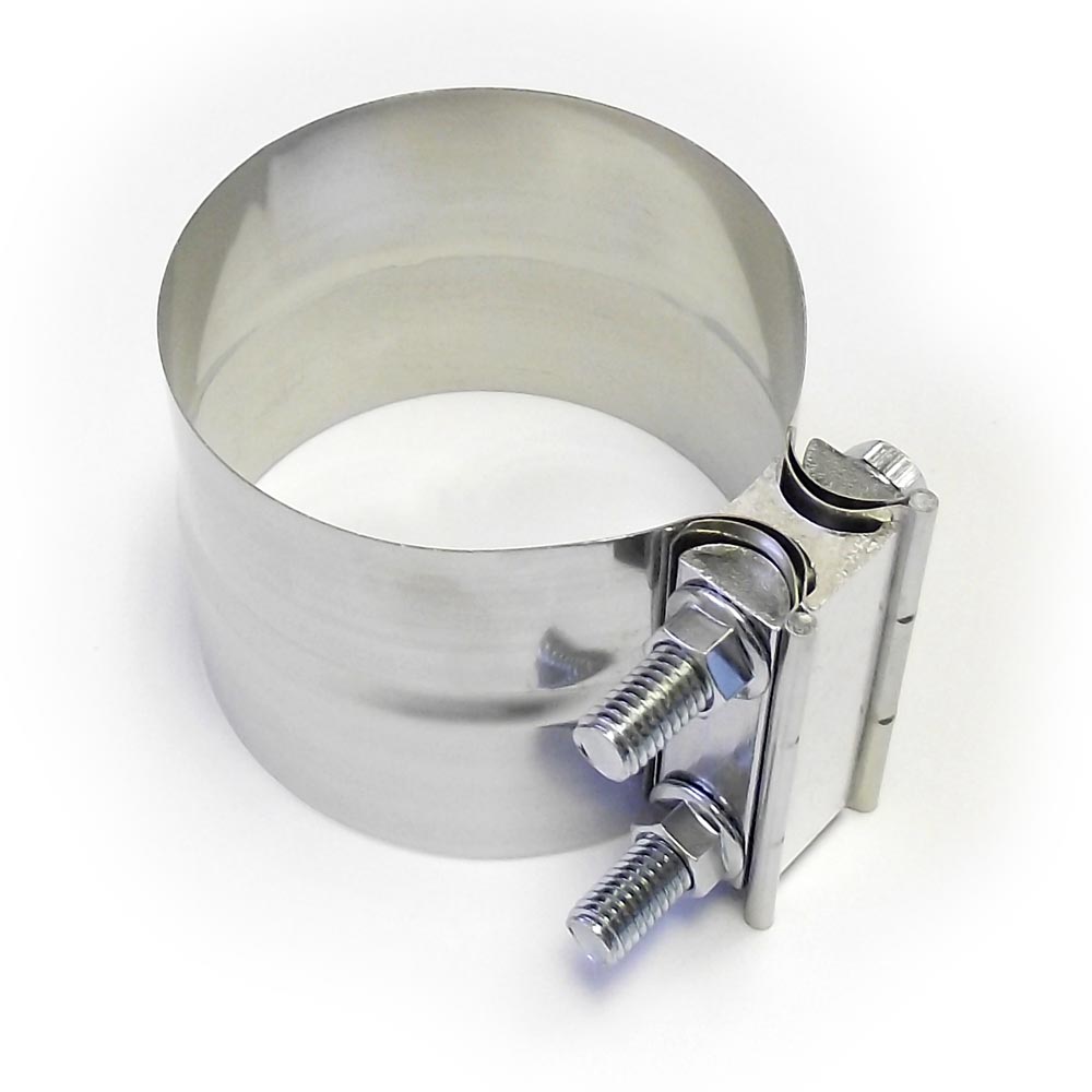 Pro Trucking Products: Stainless Steel 4" Preformed Band Clamp