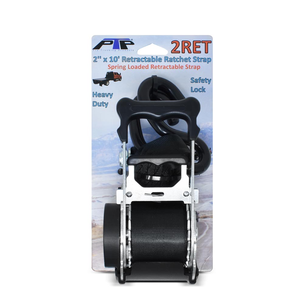 Pro Trucking Products: 2RET Heavy Duty 2" x 10' Retractable Ratchet ...