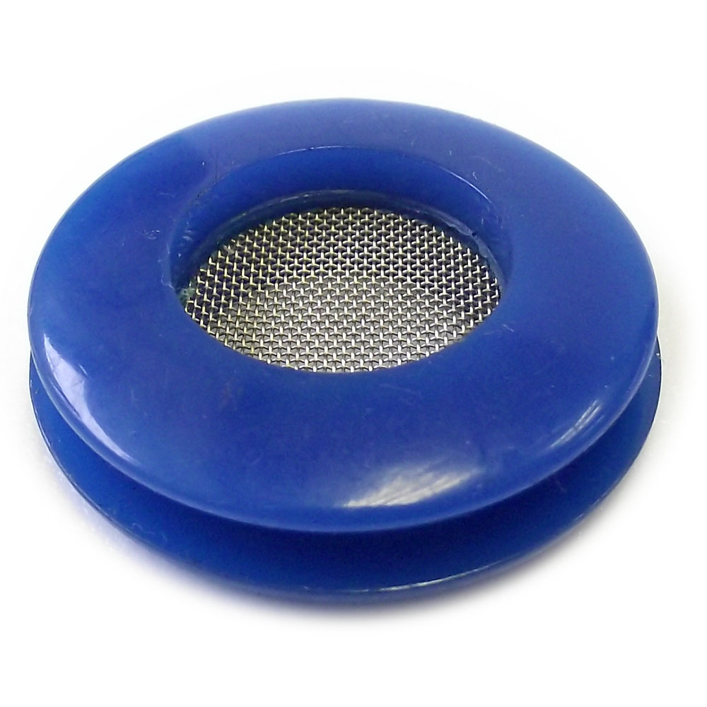 Pro Trucking Products: Blue Polyurethane Glad Hand Seal with Screen