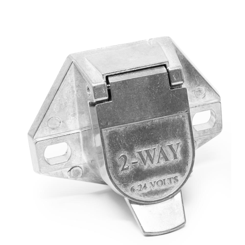 Pro Trucking Products: 2-Prong Wiring Connector Socket, 200 Amp ...