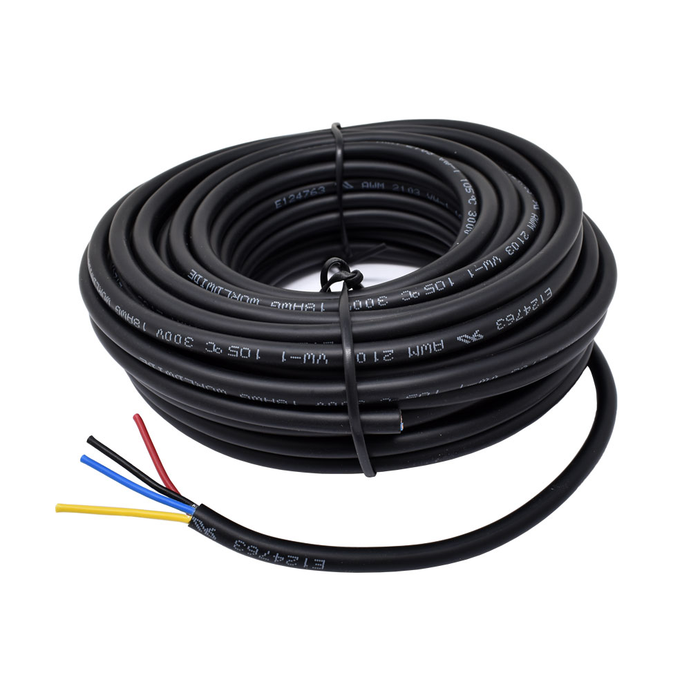 Pro Trucking Products: 50 Ft. of 18 Gauge, Four Wire Cable (Red, Blue ...
