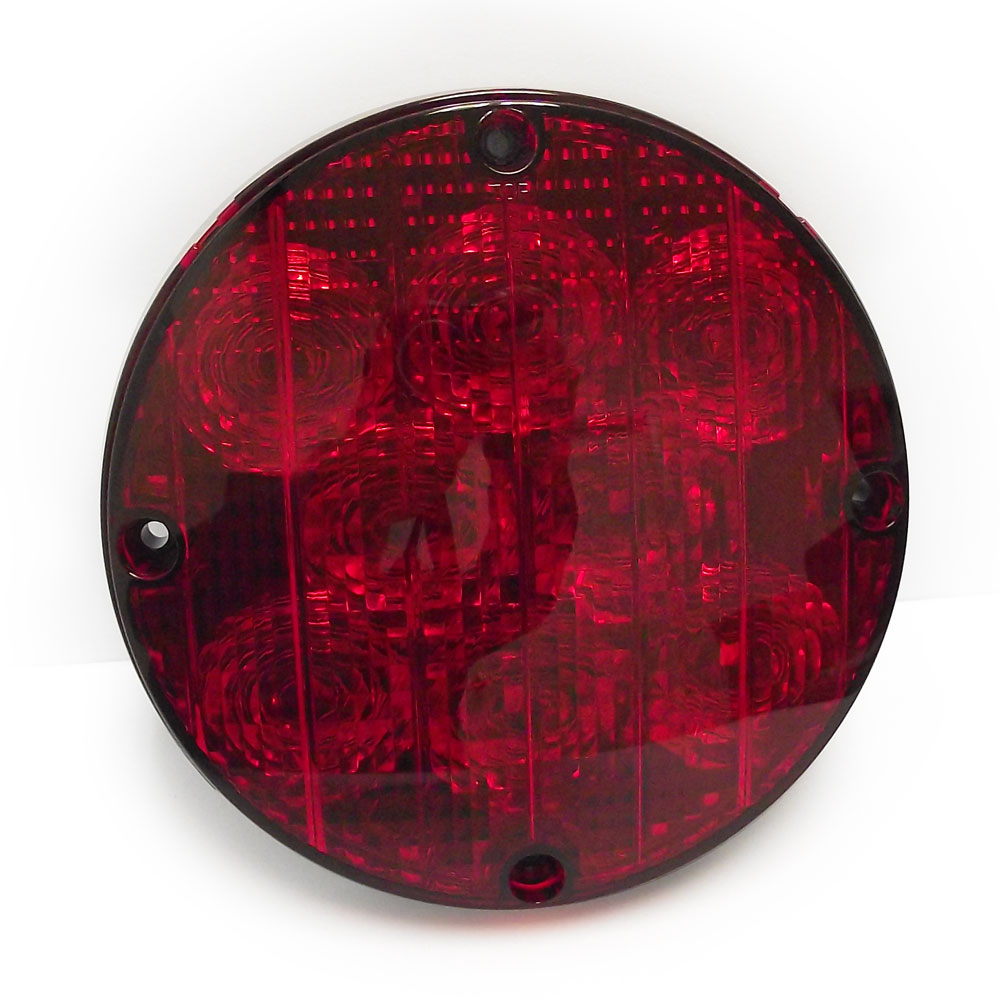 Pro Trucking Products: 7" Round Red LED Bus Warning Light