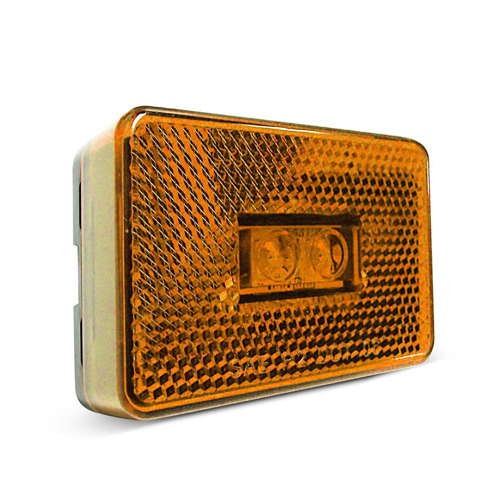 Pro Trucking Products: 178Y Amber Rectangular Marker Light with ...