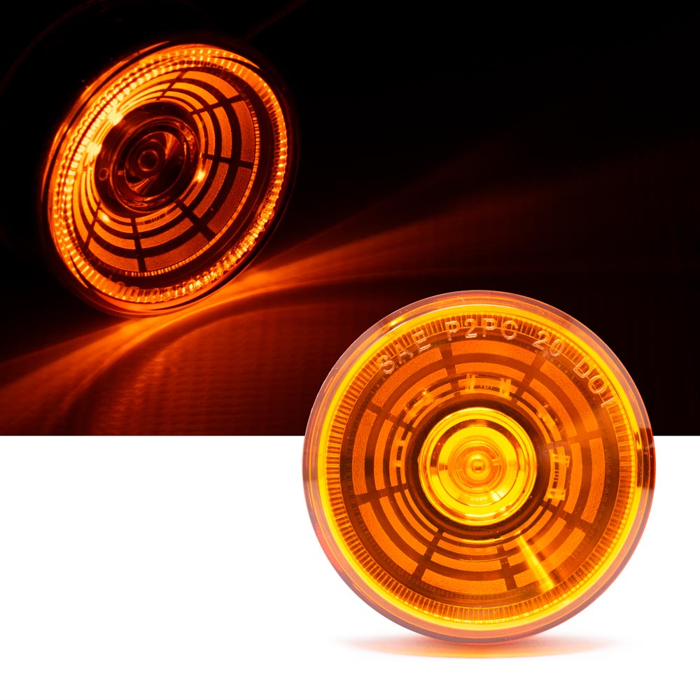 Pro Trucking Products: 200YTUN Tunnel Vision LED Marker Light, Amber ...