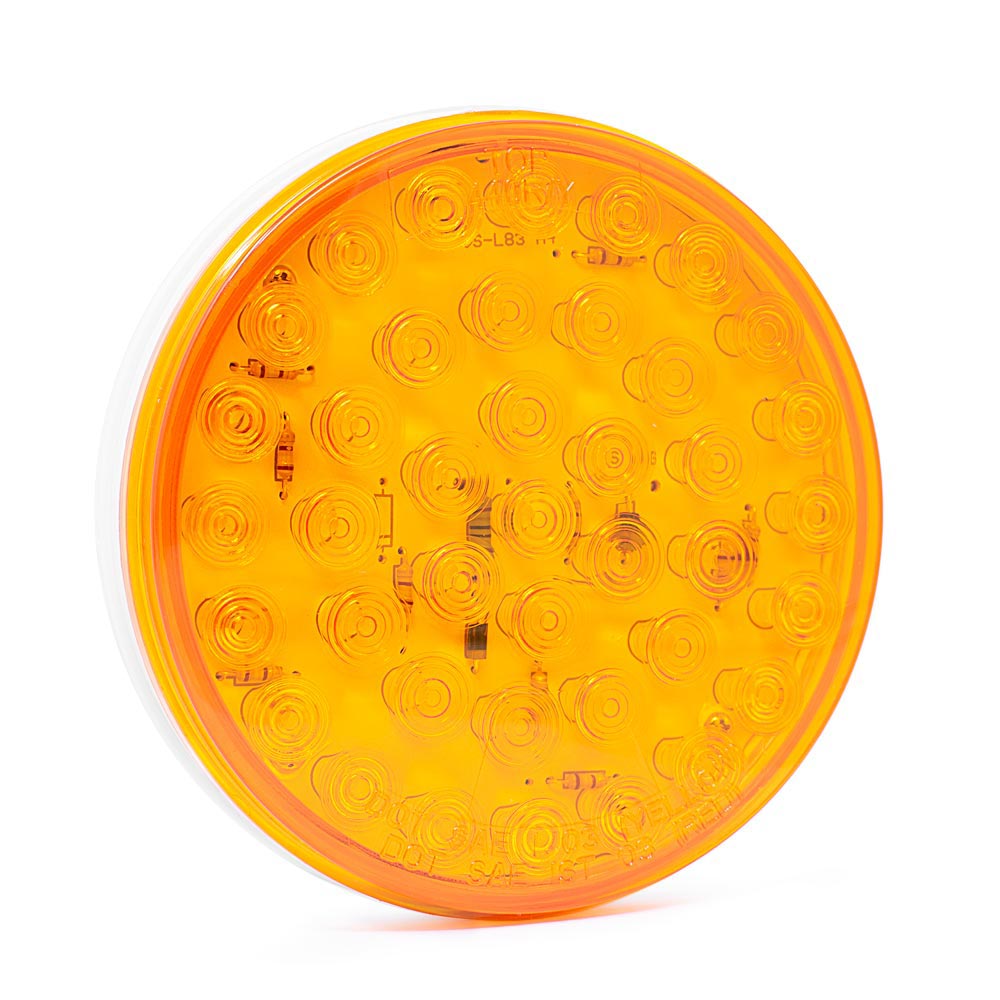 Pro Trucking Products: 440Y24V 4" Round 24-Volt Turn Signal Light with ...