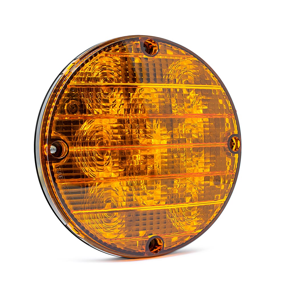 Pro Trucking Products: 8 LED Bus Warning Strobe Light, Amber Lens ...