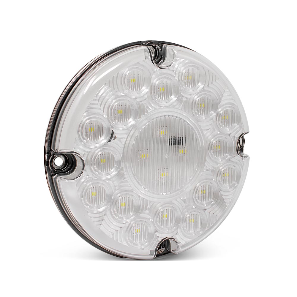 Pro Trucking Products: 71C 20 LED Backup Light, Clear Lens, White LEDs ...