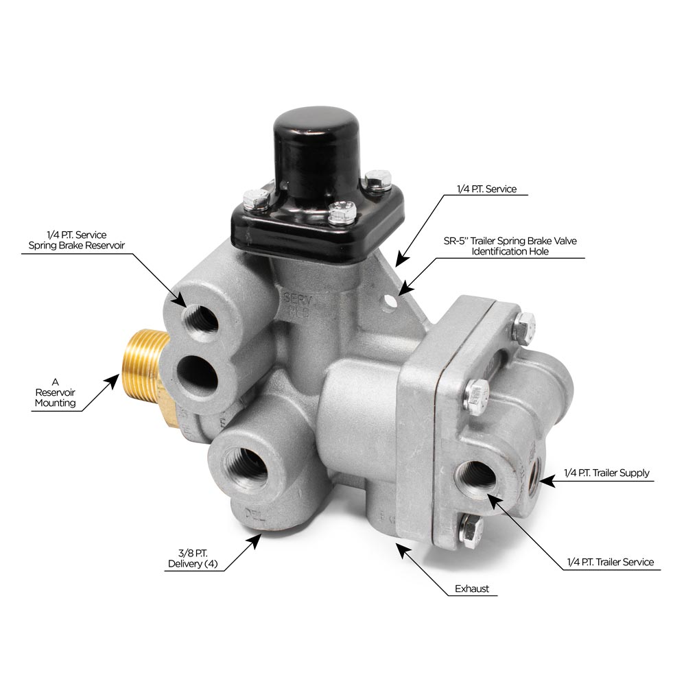 Pro Trucking Products: Trailer Spring Brake Valve, 3/4" NPT Reservoir ...