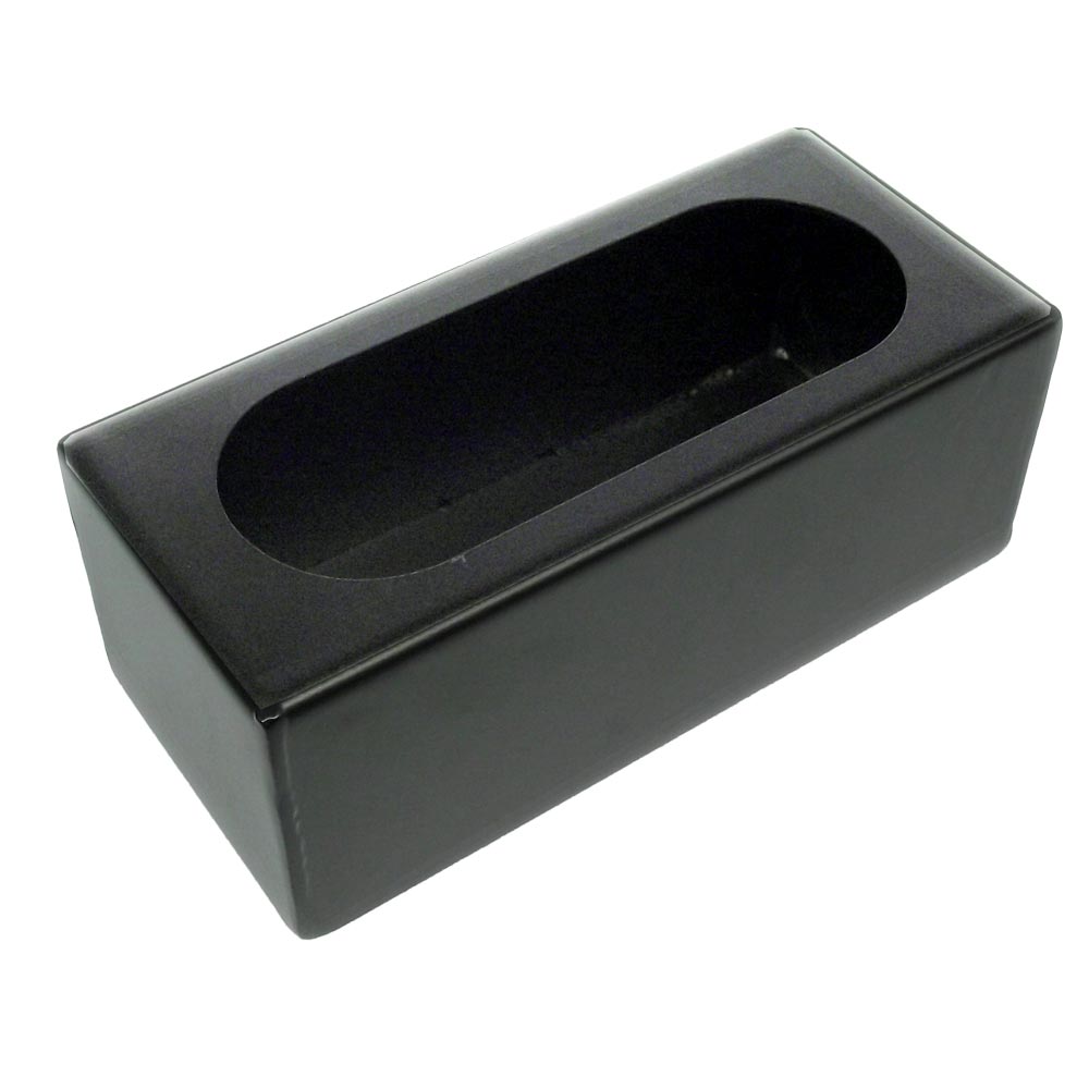 Pro Trucking Products: Black Steel Single Oval Light Box - Accepts One ...