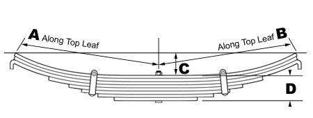 Pro Trucking Products: Reyco 7 Leaf 102CC Truck Rear Single Axle Leaf ...