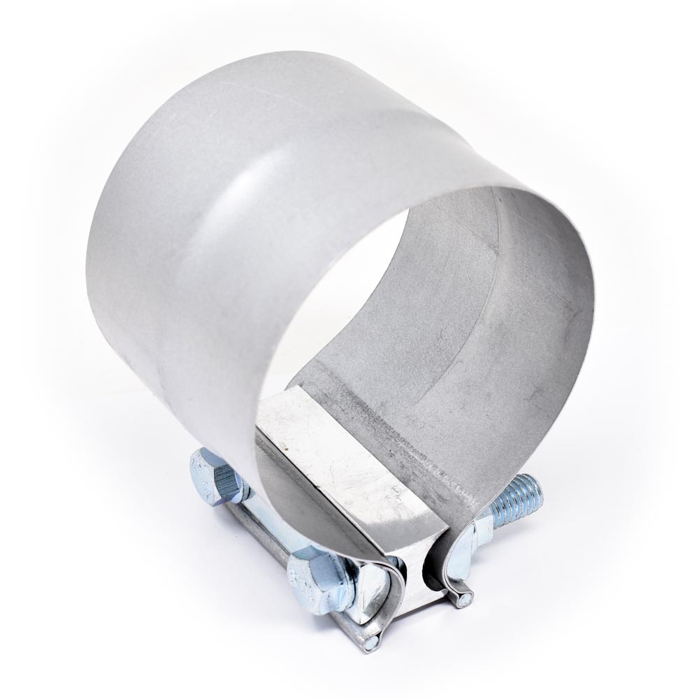 Pro Trucking Products: 9607 Aluminized 5" Preformed Band Clamp