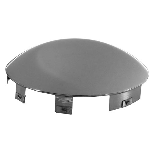 Pro Trucking Products: Chrome Hub Cap for Aluminum Front Wheels