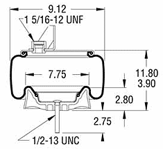 Pro Trucking Products: Reversible Sleeve Air Spring, Replaces Firestone ...