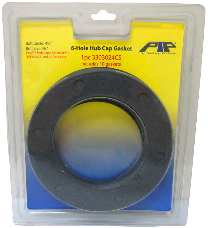 Pro Trucking Products: 6-Hole Trailer Hub Cap Gasket, 4-1/2" Bolt ...