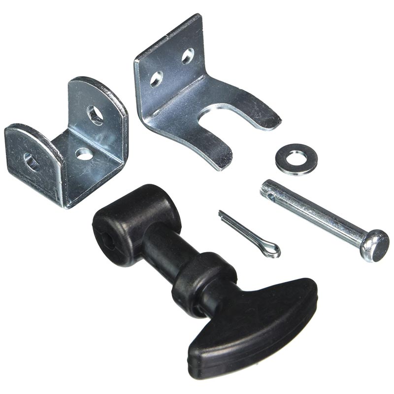 Pro Trucking Products: WJ202 2-1/2" Mini Rubber Hood Latch with Bracket