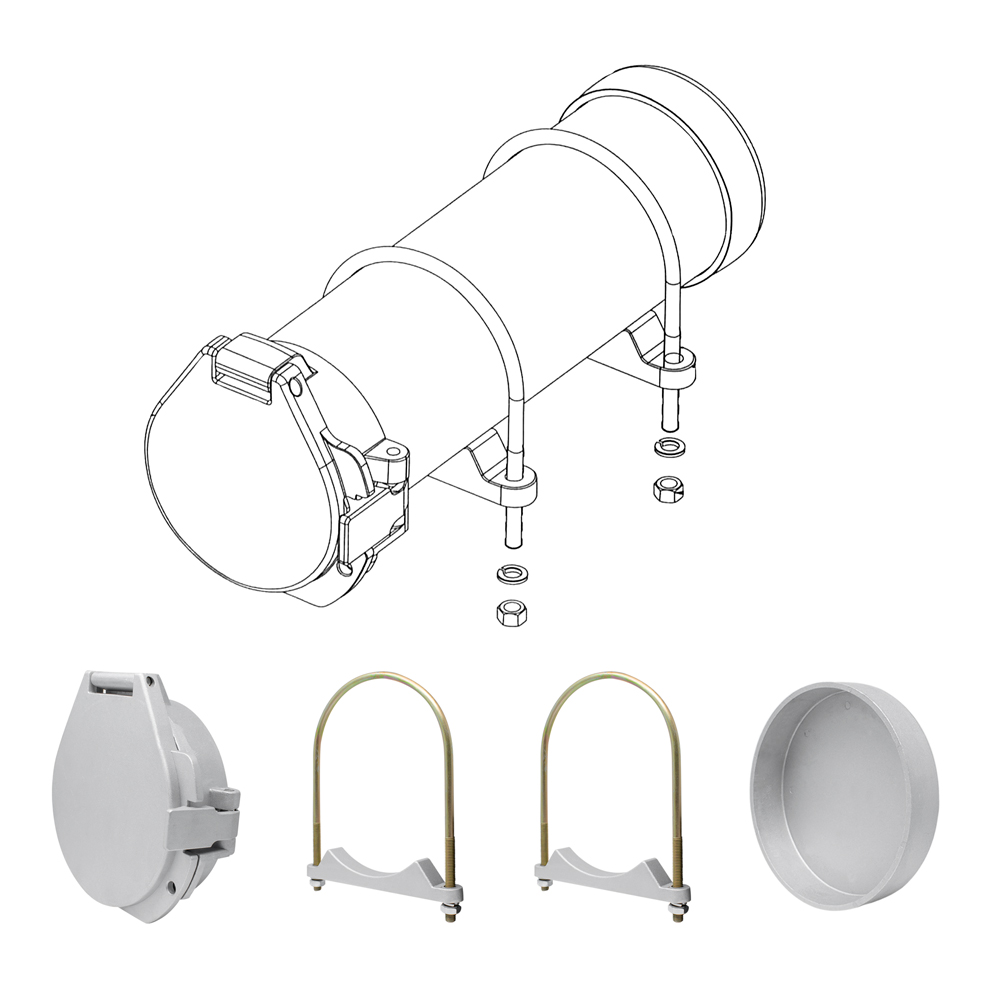 Pro Trucking Products: Conduit Carrier Kit For 6" Diameter PVC