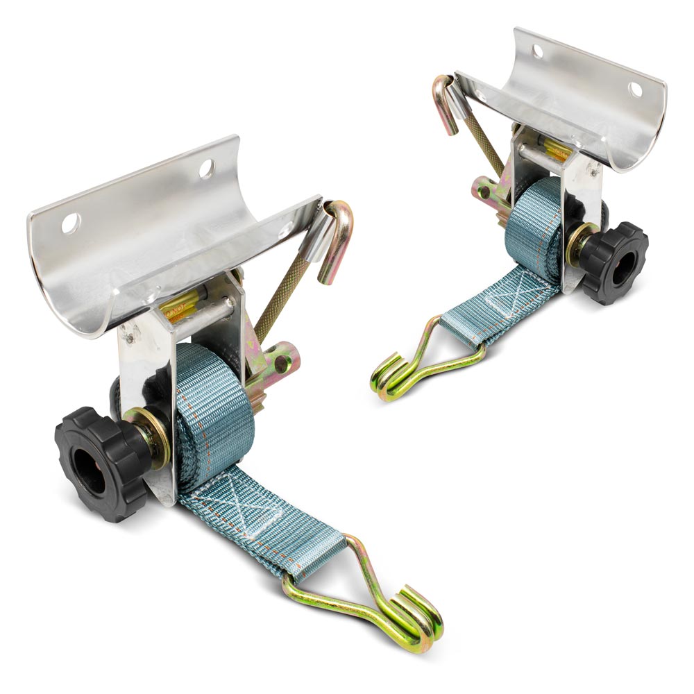 Pro Trucking Products: Pair of Polished Stainless Steel Ladder Rack ...