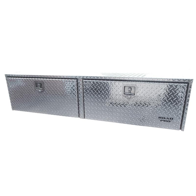 Pro Trucking Products: Topside Tool Box, Diamond Plate, 13" x 16" x 96"