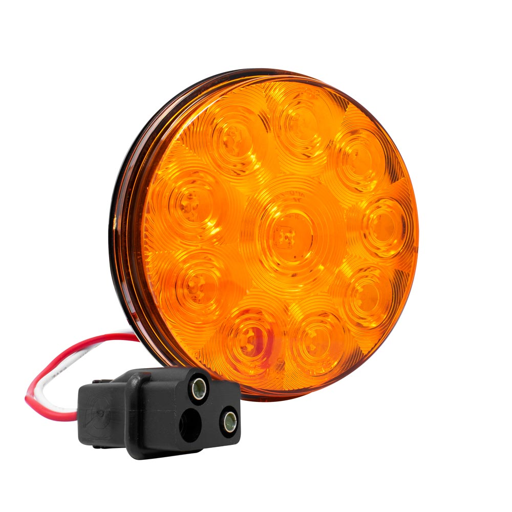 Pro Trucking Products: 410YST Quad Flash 10 LED Strobe Light, Amber ...