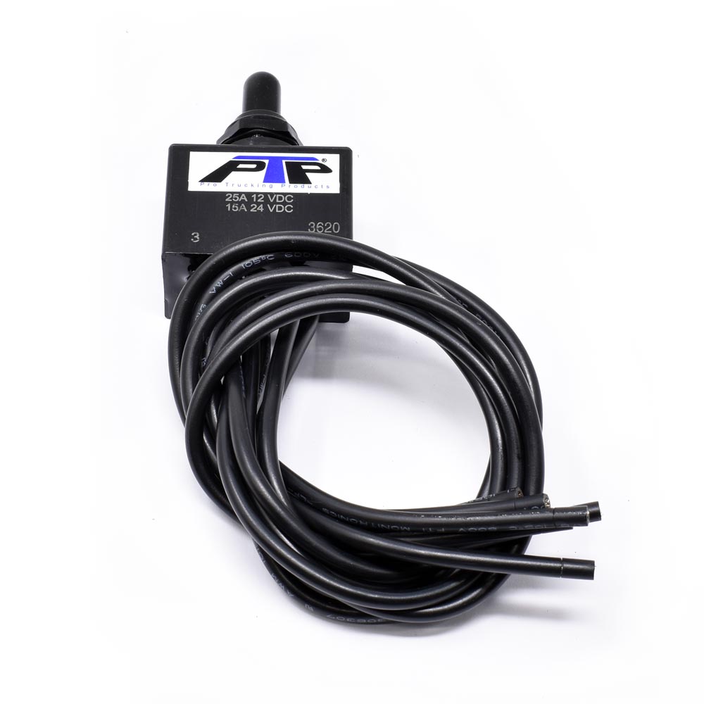 Pro Trucking Products: 6 Wire Weatherproof Toggle Switch, DPDT