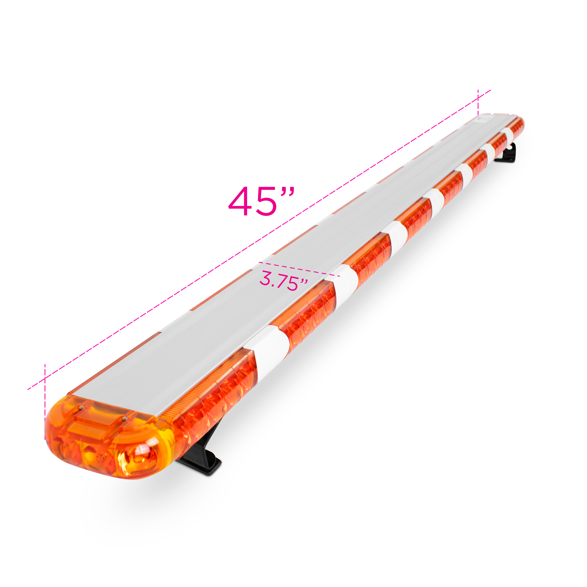 Pro Trucking Products: ACL145 45" Class 1 Amber Light Bar with 8 Flash ...