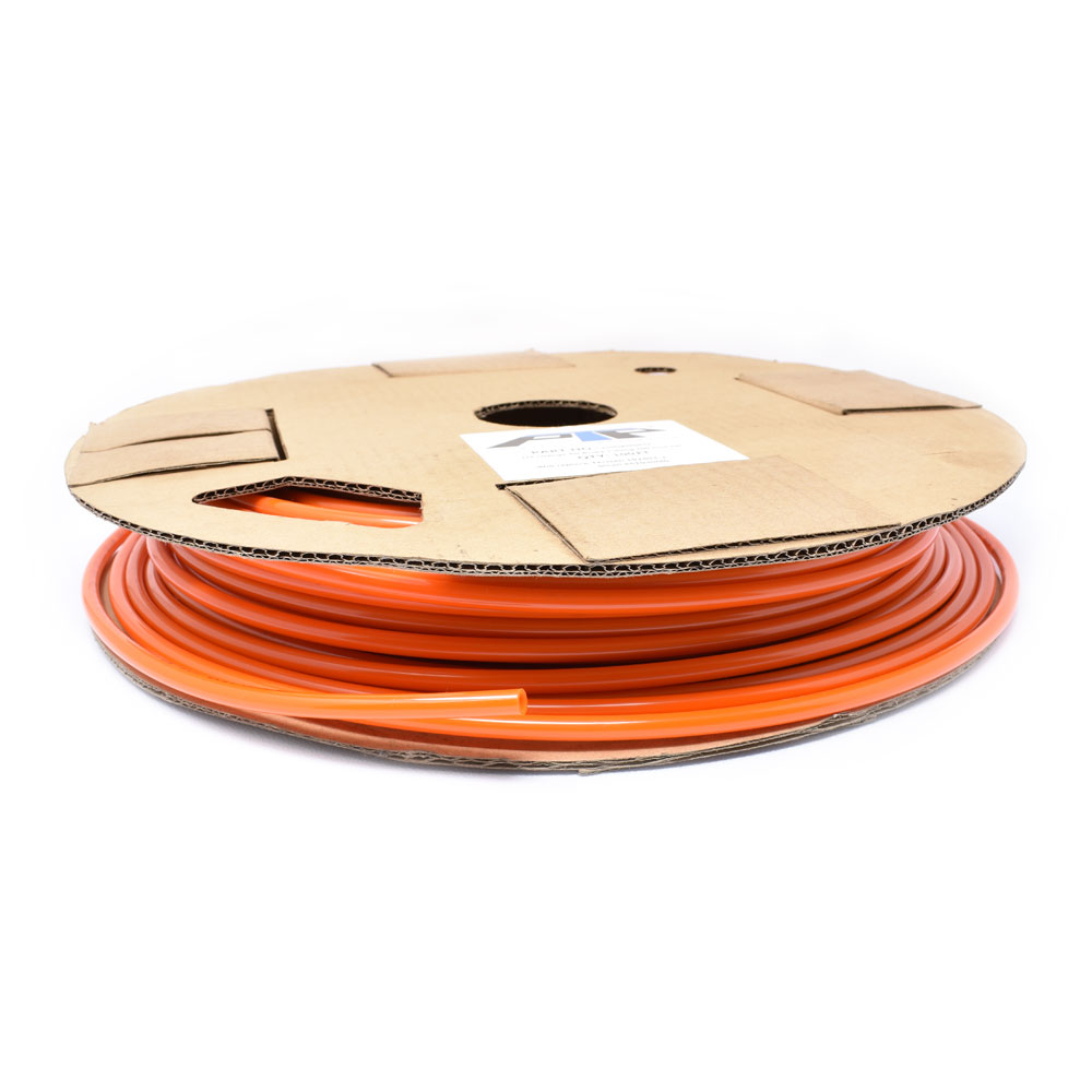Pro Trucking Products: 1/4" O.D. Orange Nylon Air Brake Tubing, 100' Roll