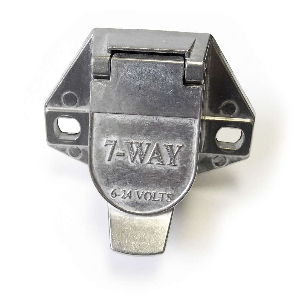 Pro Trucking Products: 7-Way Trailer Wiring Receptacle - Wire Insertion ...