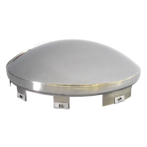 Pro Trucking Products: Stainless Steel Hub Cap for Aluminum Front Wheels