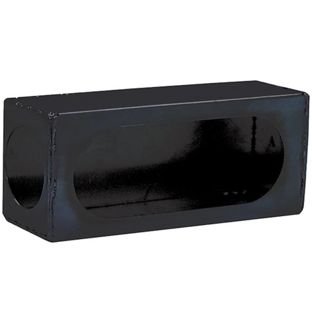 Pro Trucking Products: Black Steel Single Oval Light Box With 2" Round ...