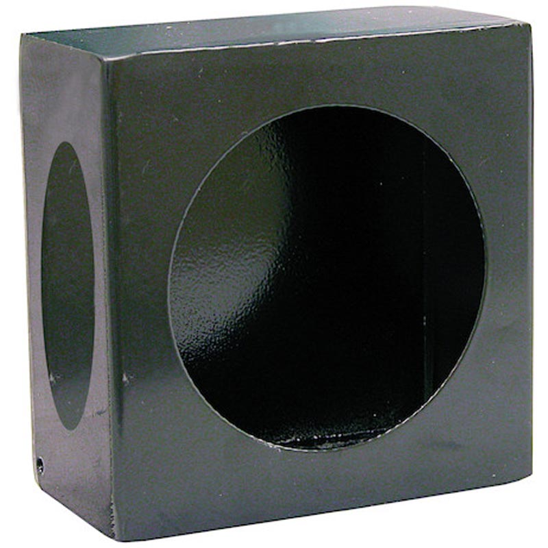 Pro Trucking Products: Black Steel Single 4" Round Light Box With 2 ...