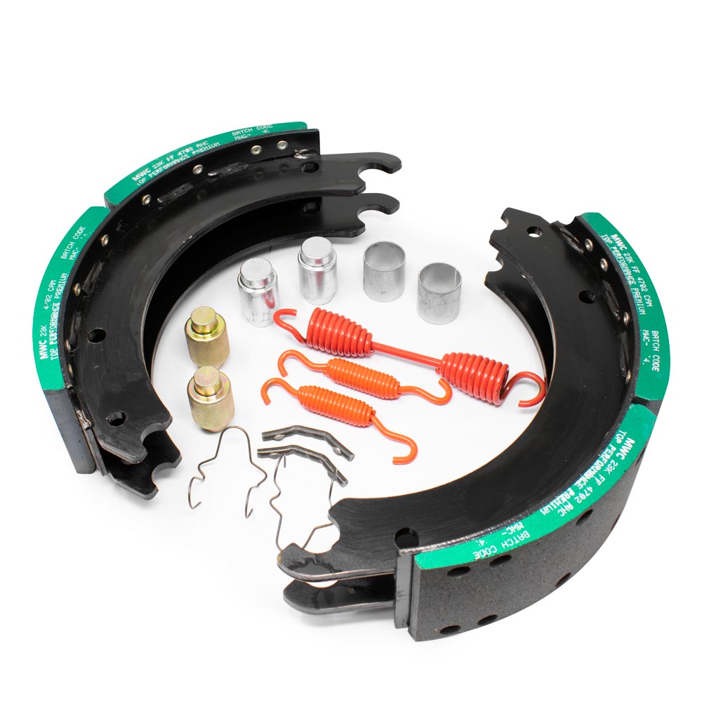 Pro Trucking Products: PR4702 Air Brake Shoes & Hardware Kit for ...