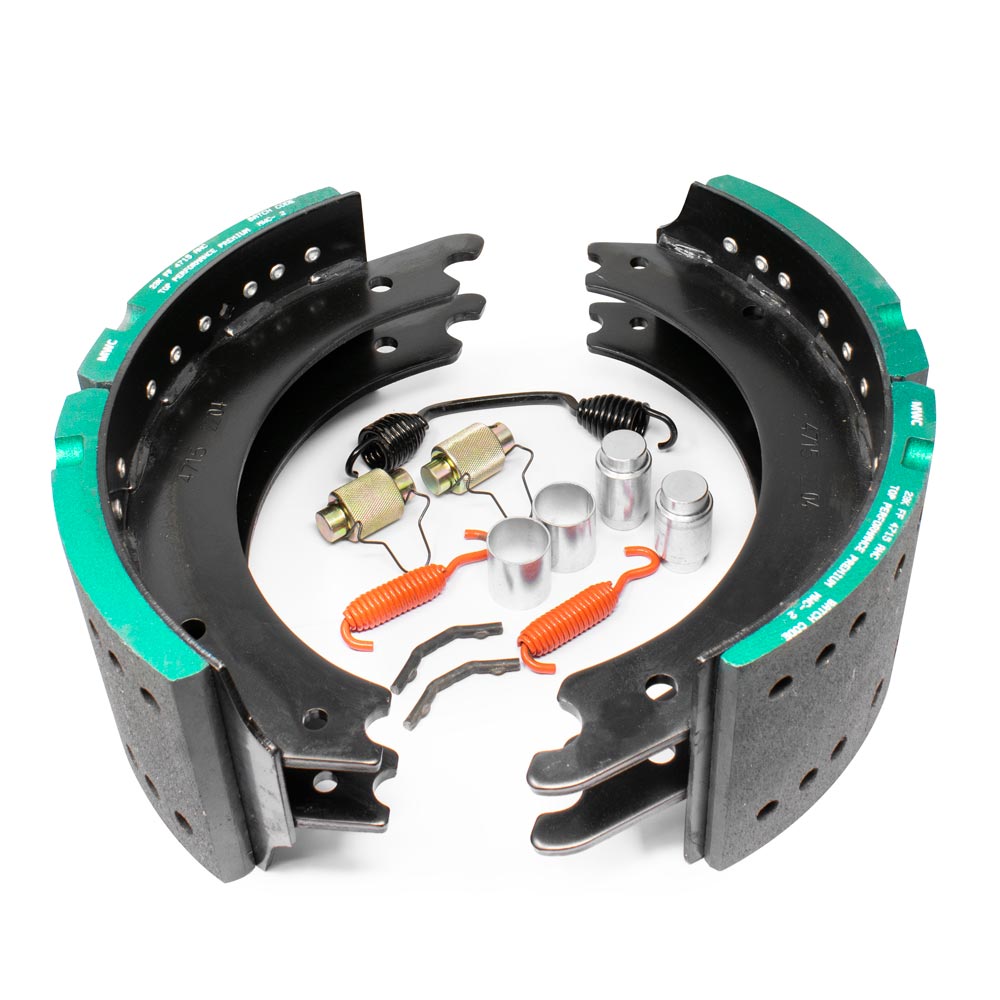 Pro Trucking Products: PR4715 Air Brake Shoes & Hardware Kit for ...