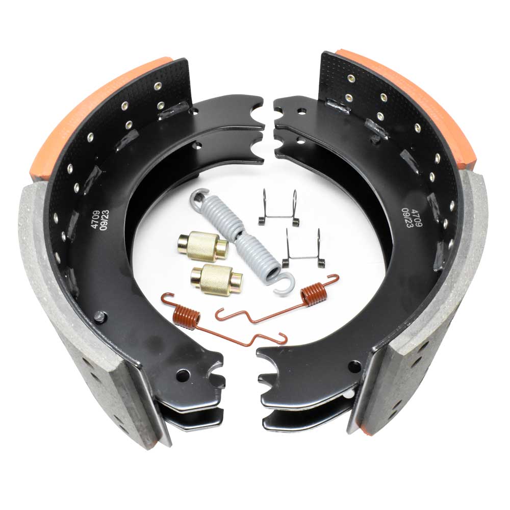 Pro Trucking Products: VA4709ESII Air Brake Shoes & Hardware Kit for ...