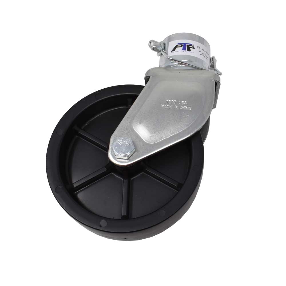 Pro Trucking Products: 5-1/2" Jack Wheel and Bracket With Pin and Clip