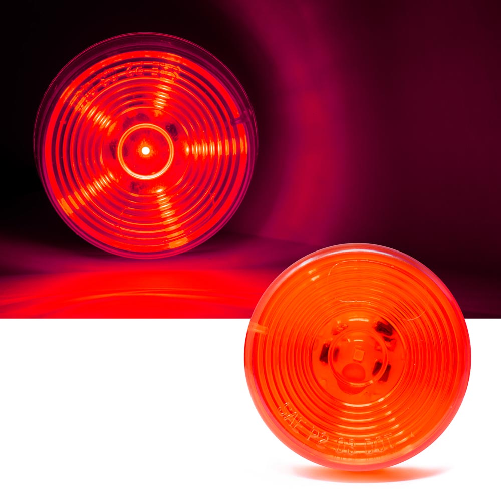 Pro Trucking Products: 200RTL 2" Round Red LED Clearance/Marker Light ...