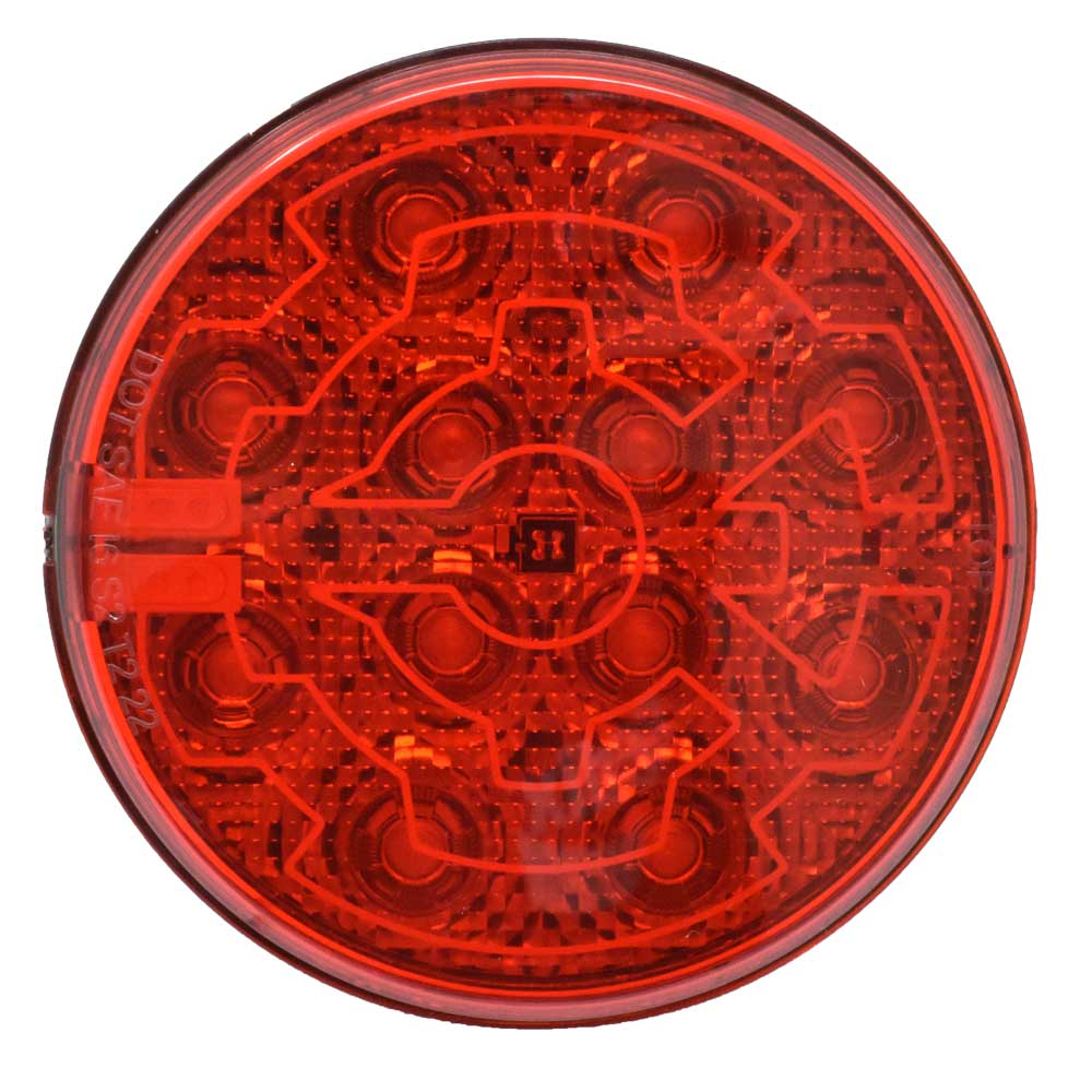 Pro Trucking Products: 412HT 4" Round Heated Red Stop-Tail-Turn Light ...