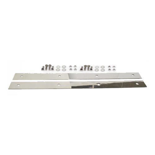 Pro Trucking Products: Stainless Steel 2" x 24" Top Mud Flap Plates - 1 ...