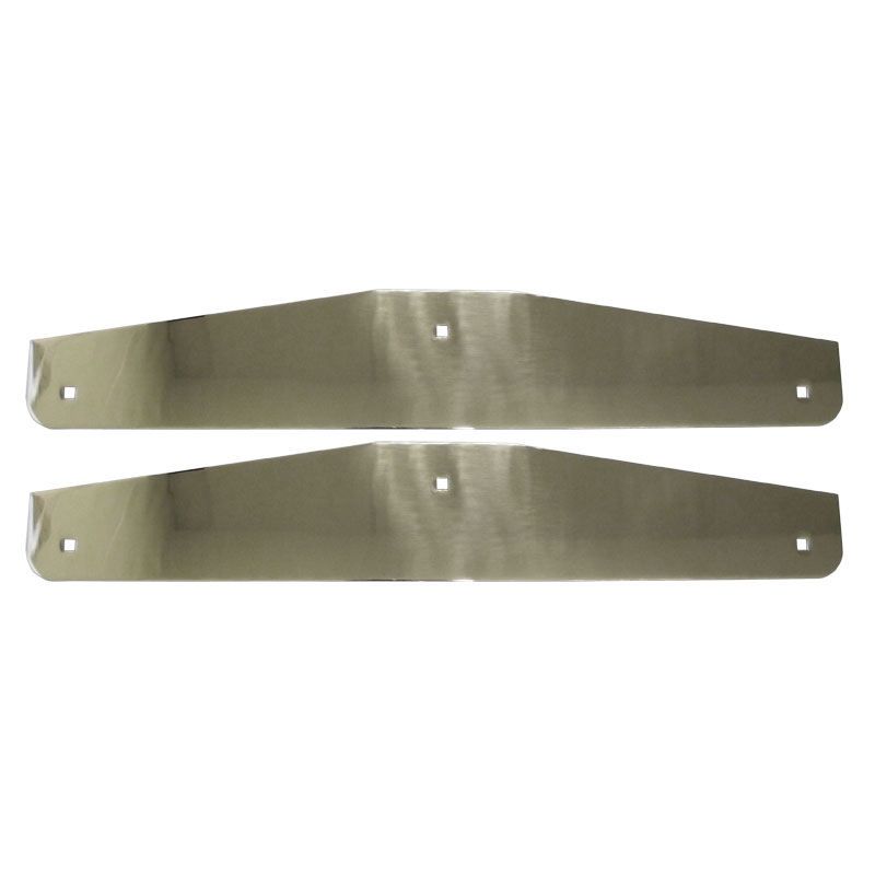 Pro Trucking Products: Stainless Steel 4" x 24" Bolt-Thru Bottom Mud ...