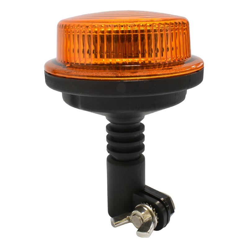 Pro Trucking Products: DIN Pole Mounted Amber LED Flashing Light Beacon ...