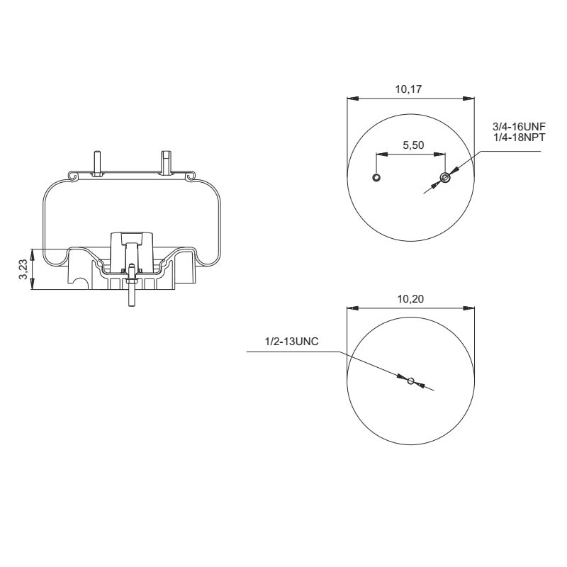 Pro Trucking Products: Reversible Sleeve Air Spring, Replaces Meritor ...