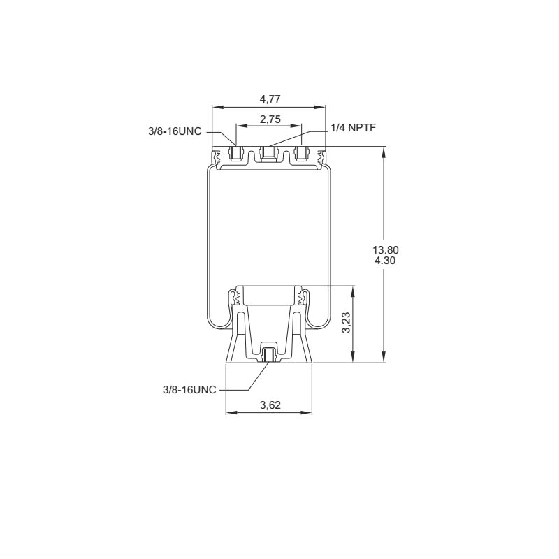 Pro Trucking Products: Replacement Helper Air Spring For Firestone ...