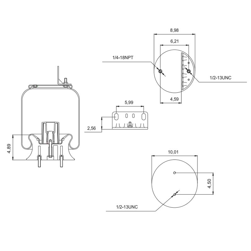 Pro Trucking Products: Reversible Sleeve Air Spring, Replaces ...