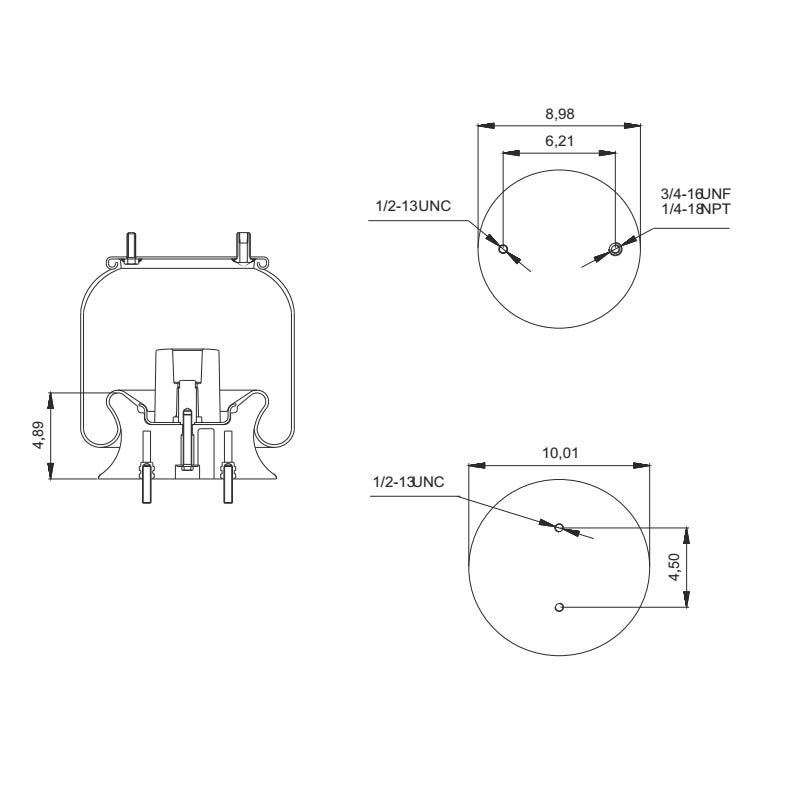 Pro Trucking Products: Reversible Sleeve Air Spring, Replaces Firestone ...